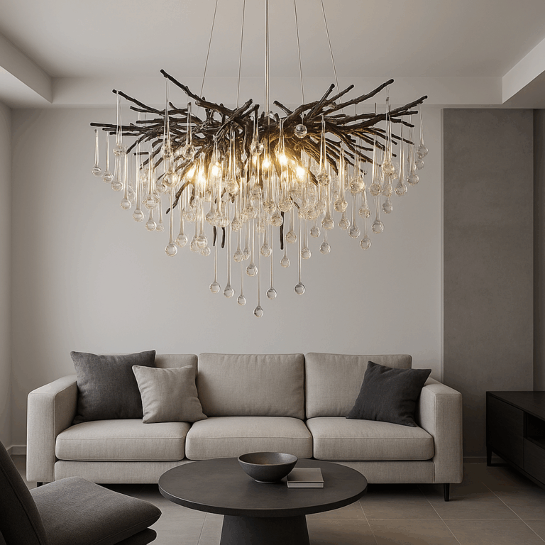 LUSTER KRISTAL 9012/600 BK | 8838